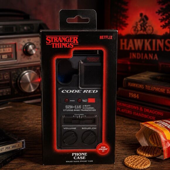 Netflix | Cell Phones & Accessories | Netflix Stranger Things Code Red ...